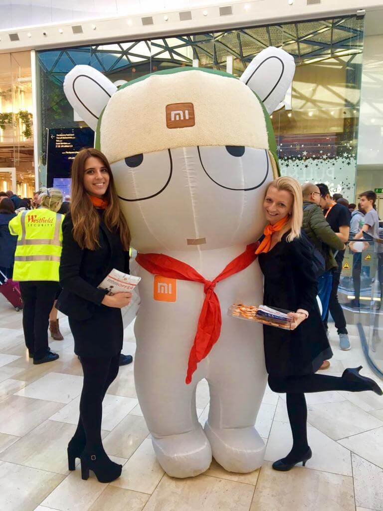 Xiaomi UK Event Staff at Westfield Store Launch - mch.co.uk